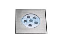 China 6 * 2W Symmetrical Square LED Inground Light with IP67 External Remote LED Driver for sale