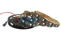 China Festival Carnival Programmable Digital LED Strip Lights IP20 with External IC WS2801 for sale
