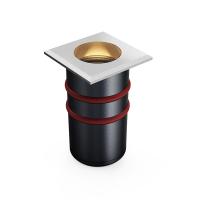 China 1.5W Mini Size Square Cover Recessed Underground Light 12v 24v DC Input Voltage for sale