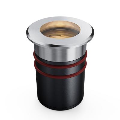 China IP67 Outdoor LED In Ground Up Light 1x1.5W Mono RGB RGBW for sale