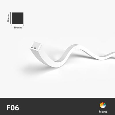 China IP68 Rated 10x10mm Mini Size LED Neon Flex with Top View Design and Long Lifespan for sale