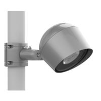 China 150W Pole Mounted LED Flood Light with Clamp Support DALI 0-10V DMX512 Control for sale
