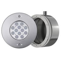 China Low Voltage 12V/24V AC/DC Recessed Underwater Luminaires 9W 18W 30W For Concrete Pool And Vinyl Liner Pool for sale
