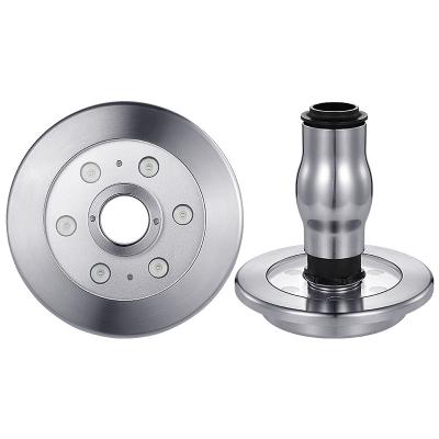 China SUS 304 Or 316 Stainless Steel LED Underwater Pool Lights , Fountain Nozzle Light 12V 24V AC/DC Low Input Voltage For Waterscape Lighting for sale