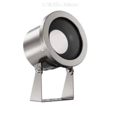 China 20W 30W IP68 316L Stainless Steel Housing (Marine Grade) LED Underwater Spotlights For Fountain Or Pool Lighting for sale