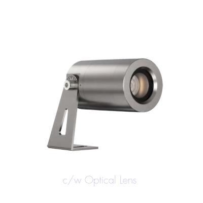 China 2.6W(Single) / 3W (RGB) / 4W (RGBW) IP68 316 Stainless Steel Underwater Spotlight | Surface Mounted  by L-Type Bracket for sale
