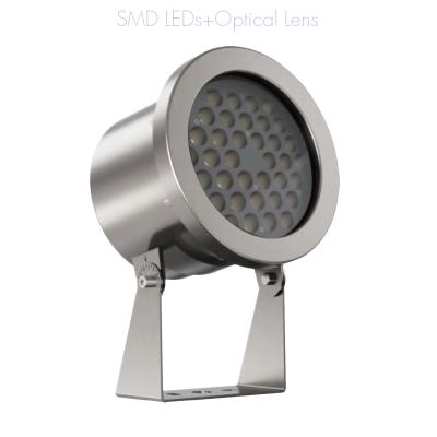 China RGB RGBW IP68 LED Underwater Spot Light or Floodlights 45W 48W 60W 80W Surface Mounted For Pond Lighting for sale