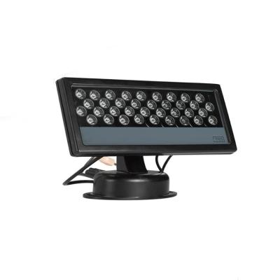 China 110V - 240VAC Input Led Flood Lamps Outdoor 36W DMX512 Single Color RGB RGBW With Screen for sale