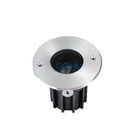 China Mono RGB 4W RGBW In Ground Spotlights , IP67 24VDC Round Lighting For Outdoors for sale