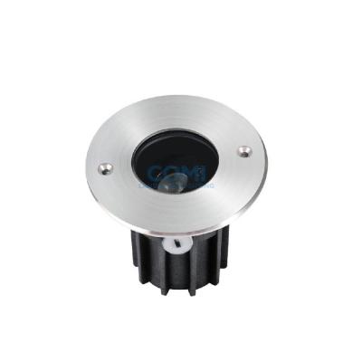 China Mono RGB 4W RGBW In Ground Spotlights , IP67 24VDC Round Lighting For Outdoors for sale