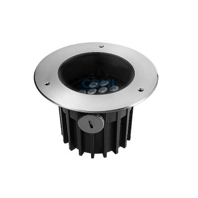 China Angle Adjustable Outdoor Led Ground Lights Mono / RGB/RGBW  0-10V DALI PWM Support for sale