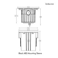 China 53W RGB / 56W RGBW LED Inground Light 0/1 -10V / DALI / PWM Dimming DMX 512 Support for sale
