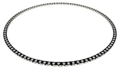 China 19.2W/M 24VDC Wall Washer LED Strip Flexible SS 1779Lm For Pillar for sale