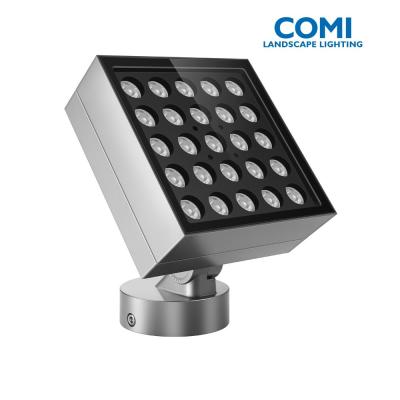 China 100LM/W IK10 Exterior LED Flood lights RGBW DMX Outdoor Landscape Lighting for sale
