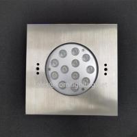 China Symmetrical Lens LED Underwater Pool Light LVD SUS316L 12x3W Single RGB RGBW for sale