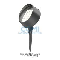 China RAL9023 Color Outdoor LED Flood Lights Aluminum Housing With Ground Spike for sale