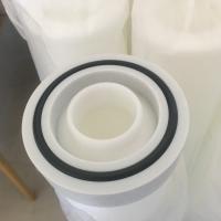 China 0.1 Micron PES Membrane Pleated Liquid Filter Cartridge 10 inch 69mm OD for Food Industry for sale