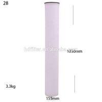 China PP Pleated Filter Cartridge 0.1-5.0um 10-40 inch for Industrial Water Filtration for sale