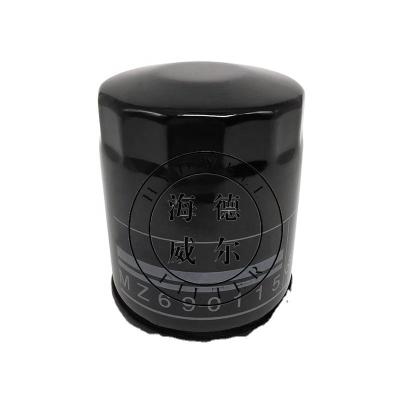 China Standard Iron Filter Paper Engine Spare Parts Oil Filter MZ690115 SO9014 OD68 H85mm for sale