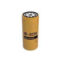 China Iron Engine Oil Filter Element 1r0739 LF667 for E320D E323D Excavator 100mm for sale
