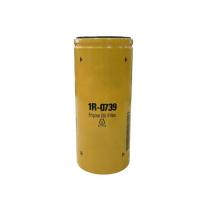 China Iron Engine Oil Filter Element 1r0739 LF667 for E320D E323D Excavator 100mm for sale