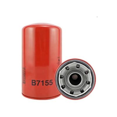 China Excavator Spin-on Lube Oil Filter B7155 for Heavy Duty Truck Maintenance 100mm for sale