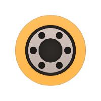China Hydraulic Oil Filter 3416643 Standard Size for Hydwell Machinery Equipment for sale