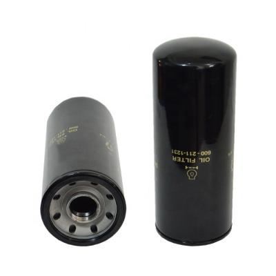 China 600-211-1231 Oil Filter 118x260mm Lube Filter Element for Auto Diesel Engine Parts for sale