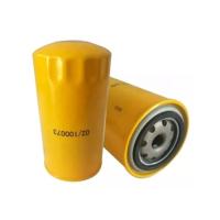 China Excavator Engine Oil Filter 02-100073 93mm OD 174mm Length Spin-On Full-Flow for sale