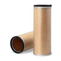 China Iron Material Air Filter Replacement P902312 24749057 for Excavator SA18033 162mm OD for sale