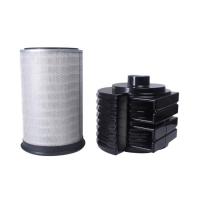 China Iron Car Model Air Filter AH1101 PA5303 P500192 447.7mm OD 503.2mm Length for sale