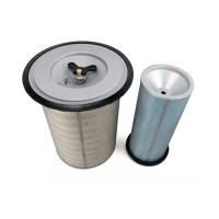 China Excavator Air Filter Set 6128-81-7042 307mm OD 457mm Length Primary Cellulose for sale