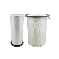 China Excavator Air Filter Set 6128-81-7042 307mm OD 457mm Length Primary Cellulose for sale