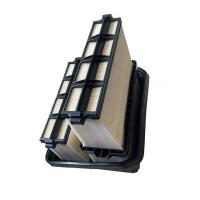 China Fiberglass Truck Air Filter Element 2829531 2829529 for 2490805 Tractor Honeycomb for sale