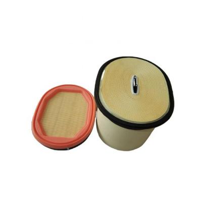 China Excavator Backhoe Air Filter 2525001 295x228x190mm Primary Element for Diesel Engine for sale