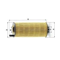 China Hydwell Supply LF17548 Lube Oil Filter Element 114mm OD 300mm Height for Truck Engine for sale