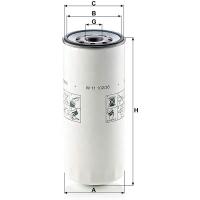 China Hydwell Tractor Oil Filter P554004 2914809800 108x108x262mm CE ISO for sale