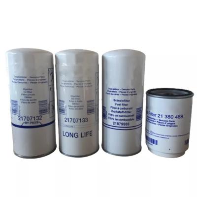 China Home Oil Filter Kit 85137594 22988765 21707133 21707132 21380488 for Truck Engine 100x200mm for sale