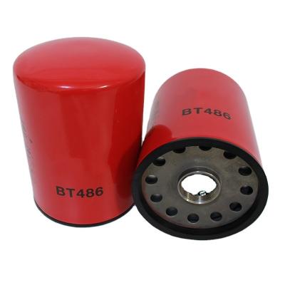 China Excavator Oil Filter BT486 129x171mm Spin-on Lube Oil Filter Element for Truck Engine for sale