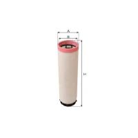 China Hydwell Iron Air Element 05821147 107mm OD 385mm Length for Diesel Air System Heavy Truck for sale