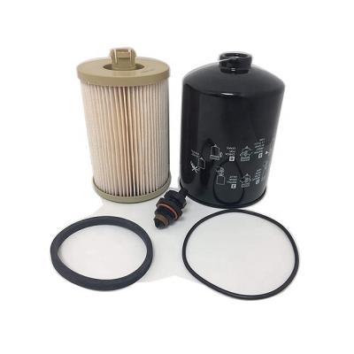 China Construction Machinery Fuel Filter Kit RE541746 P551124 Iron Paper 2Pcs for sale