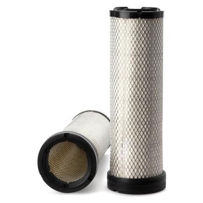 China Glassfiber Air Filter Element AT225339 P611857 AF611857 134.6mm OD 94mm ID for SKIDDER Engine Parts for sale