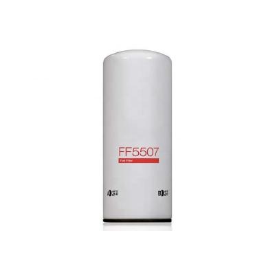 China Hydwell FF5507 Fuel Filter for Excavators 5 Micron 98% Efficiency M32x1.5 Thread for sale