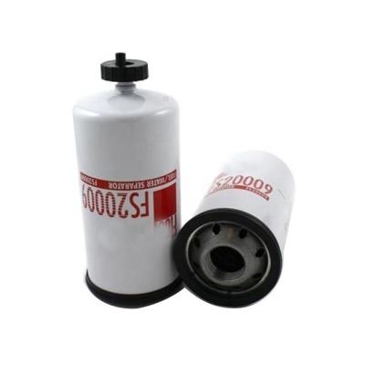 China Industrial Machinery Truck Diesel Engine Fuel Water Separator Filter FS20009 87mm OD 203mm Length for sale