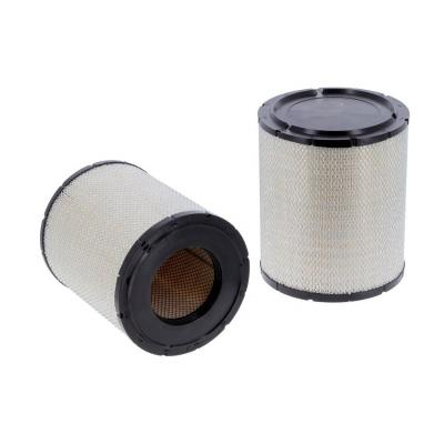 China Hydwell Excavator Air Filter AF25124 AF25125 AT330978 AT317578 281.6mm OD 327.2mm Length for sale