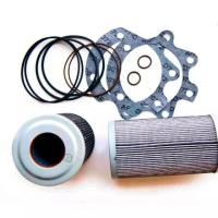 China Hydraulic Oil Filter Element 1-100 Micron 13x13x36cm for Excavator Hydwell for sale