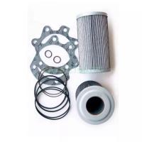 China Hydraulic Oil Filter Element 1-100 Micron 13x13x36cm for Excavator Hydwell for sale