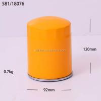 China Hydwell Spin-On Lube Oil Filter Element 581/18076 SO 11020 96x96x117mm for Truck Engine Parts for sale