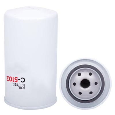 China Hydwell C-5102 Lube Oil Filter Element P554407 02100073 for Heavy Duty Truck Tractor for sale