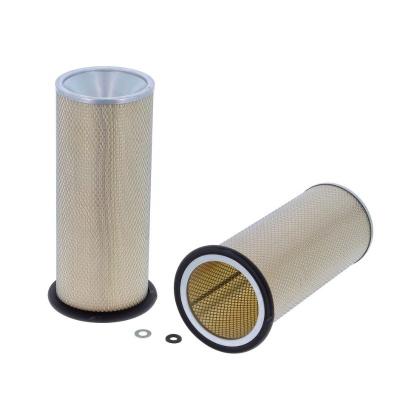 China Hydwell Heavy Truck Excavator Bulldozer Air Filter 6127-81-7412 P145701 185.5mm OD 449.6mm Length for sale